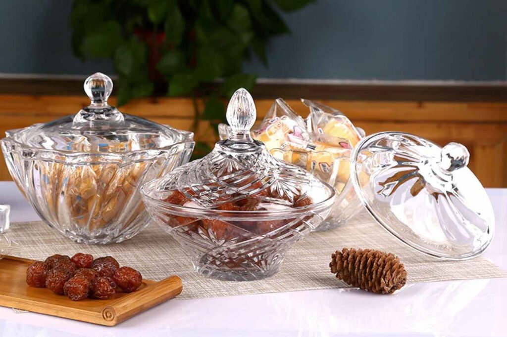 Glass Candy Jars In Bulk Supply | DM Glassware